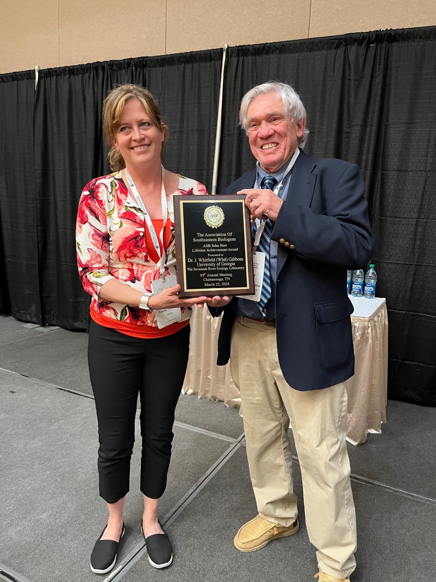 Whit Gibbons earns John Herr Lifetime Achievement Award - SREL
